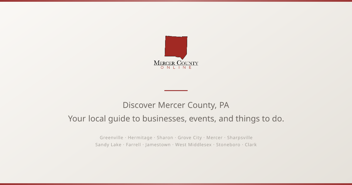 Dining in Mercer County, PA | MercerCounty.online
